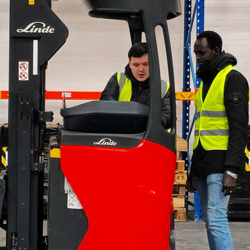 Forklift Training Courses - Forward Step Training
